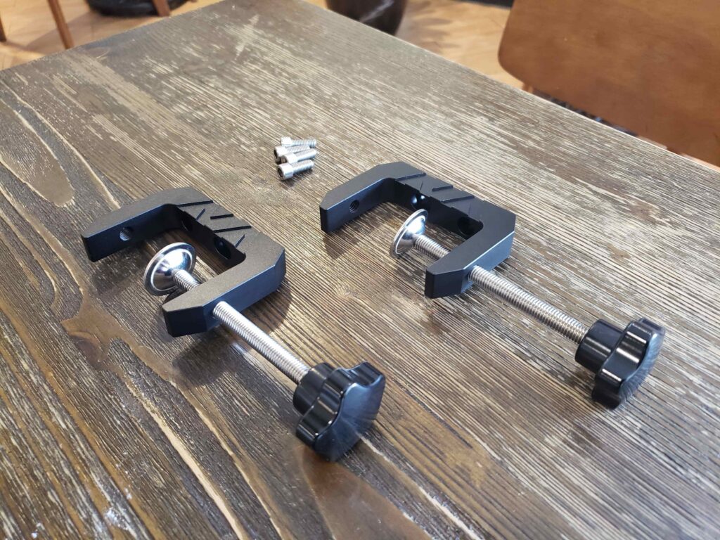 Table Clamps for VNM Shifter (2 pcs) - VNM Simulation., JSC