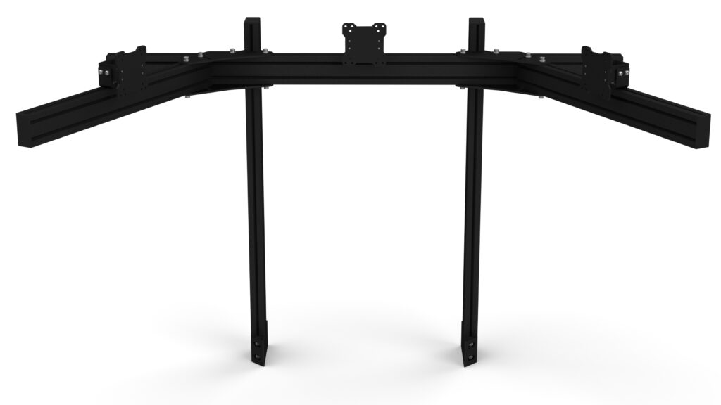 VNM RIG-mounted Triple Monitor stand - VNM Simulation., JSC